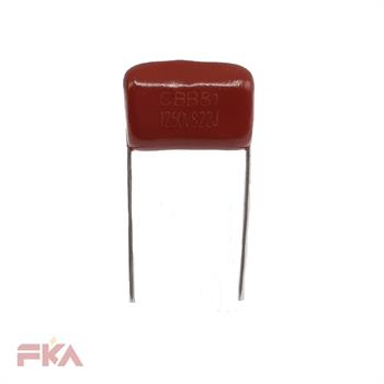 خرید قطعات الکترونیک خازن پلی استر 6/8NF 1250V CBB81 P15 - 105001166 ...